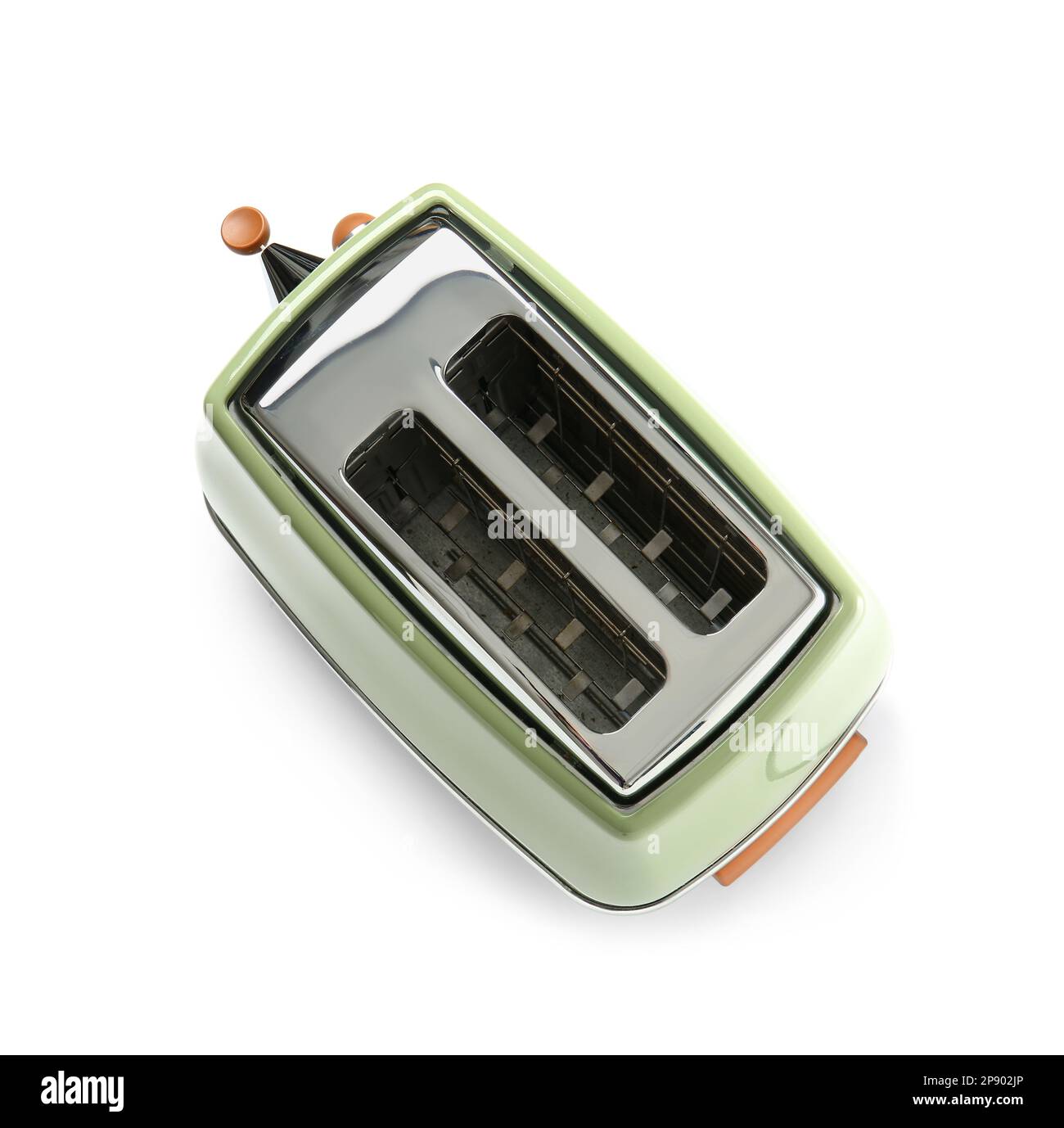 Modern toaster isolated on white background Stock Photo - Alamy