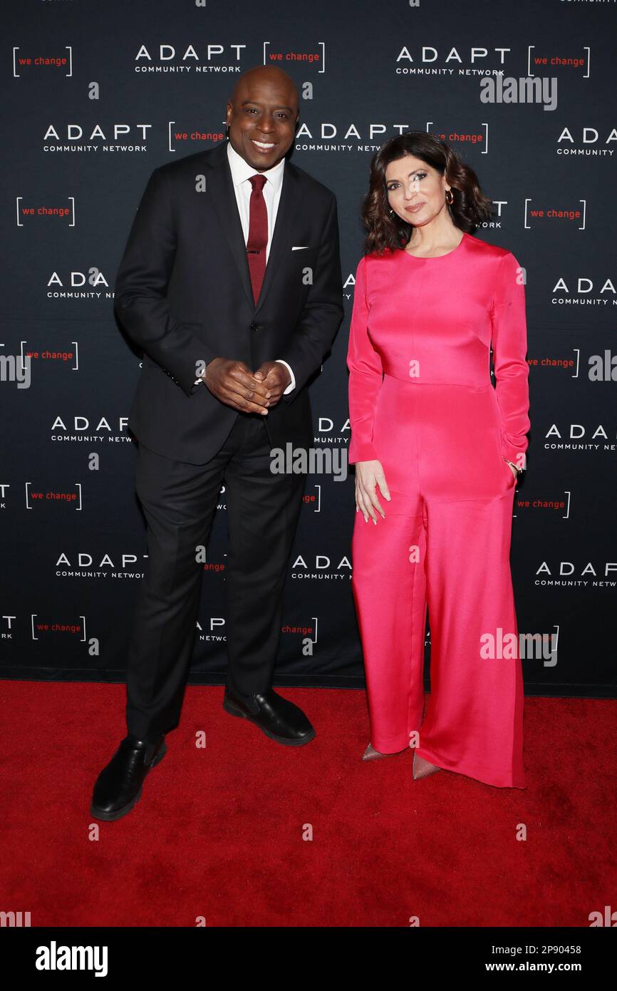 New York, United States. 09th Mar, 2023. Kori Chambers and Tamsen Fadal ...