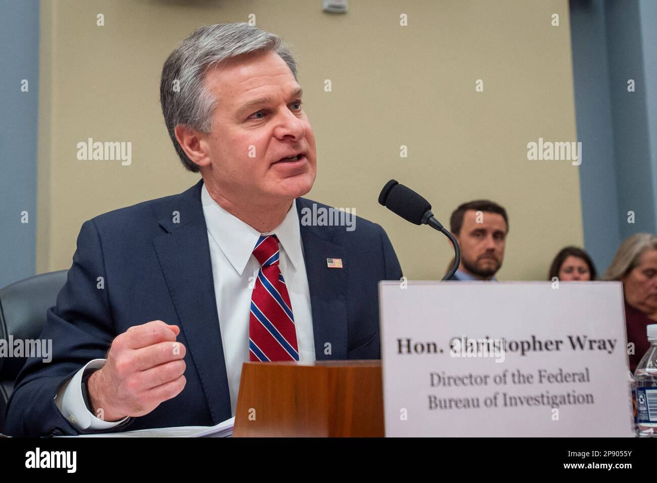 Washington, United States. 09th Mar, 2023. Director, Christopher Wray ...