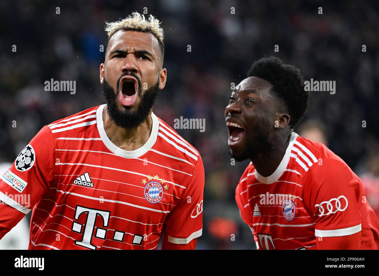 Munich, Germany. 08th Mar, 2023. Soccer: Champions League, Bayern ...