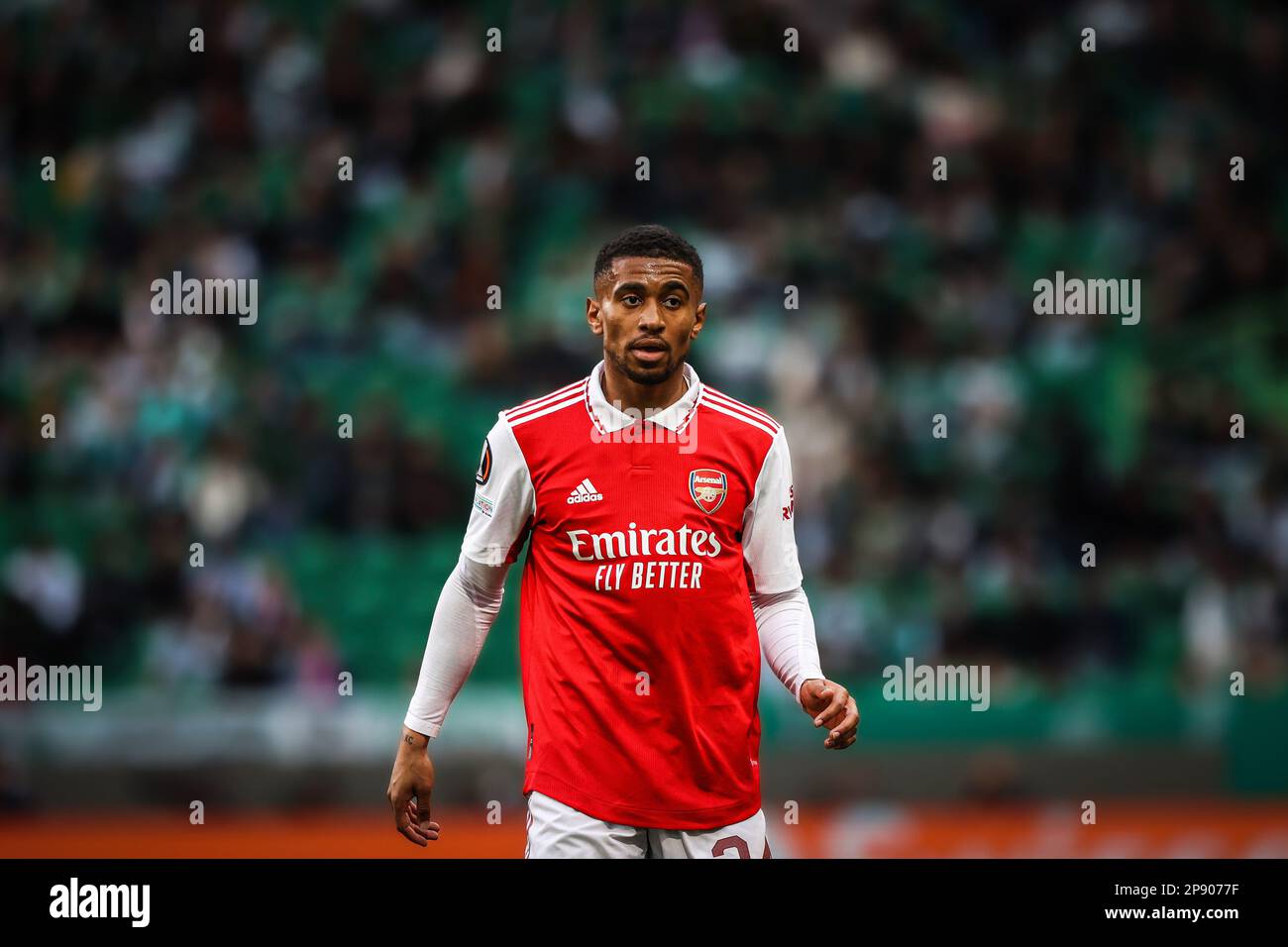 Lisbon, Portugal. 09th Mar, 2023. Reiss Nelson of Arsenal FC seen in ...