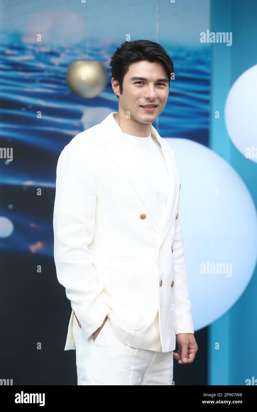 Taiwanese-British actor Rhydian Vaughan attended a brand activity in ...