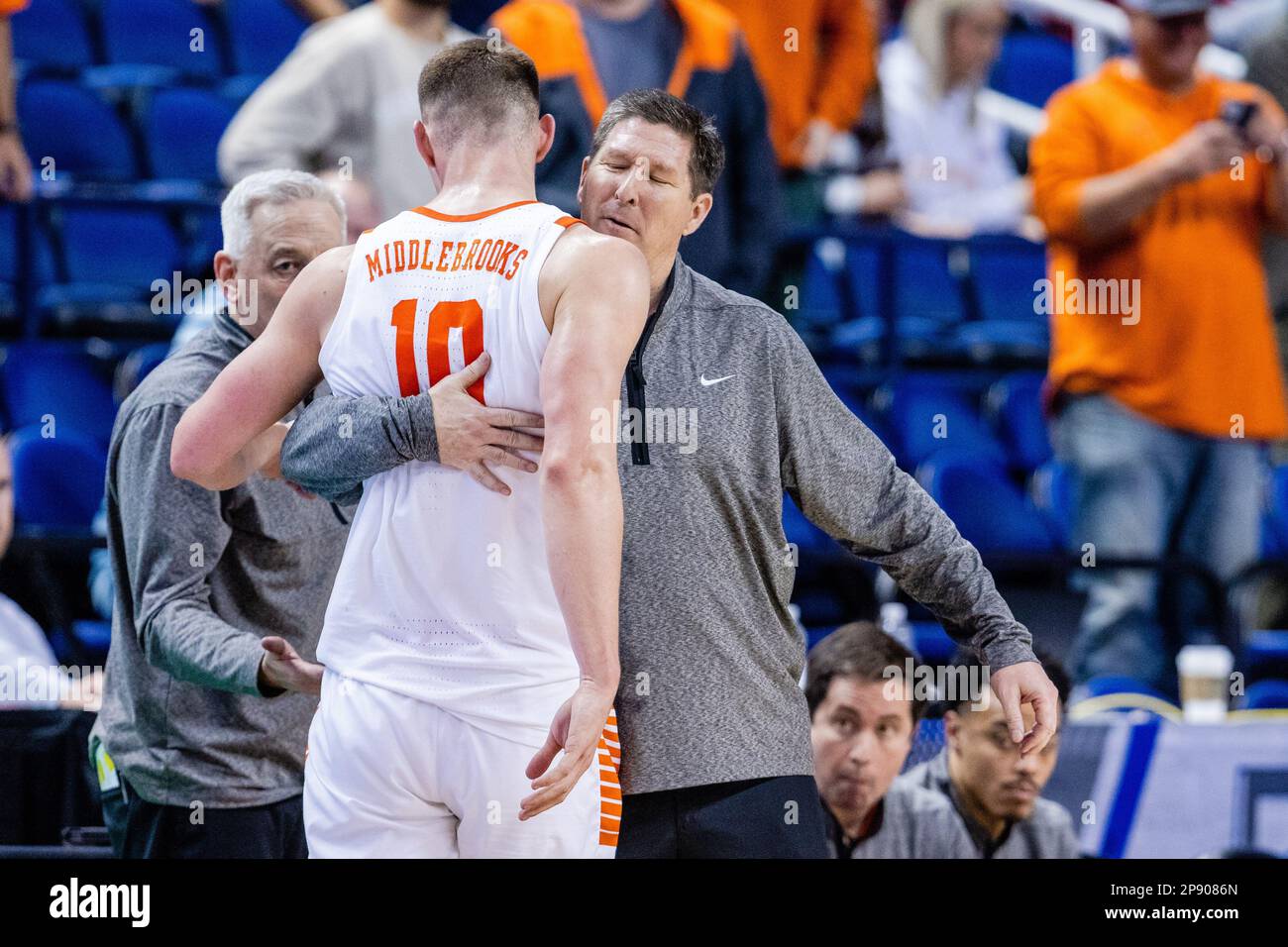 Greensboro, NC, USA. 10th Mar, 2023. Clemson Tigers forward Ben ...