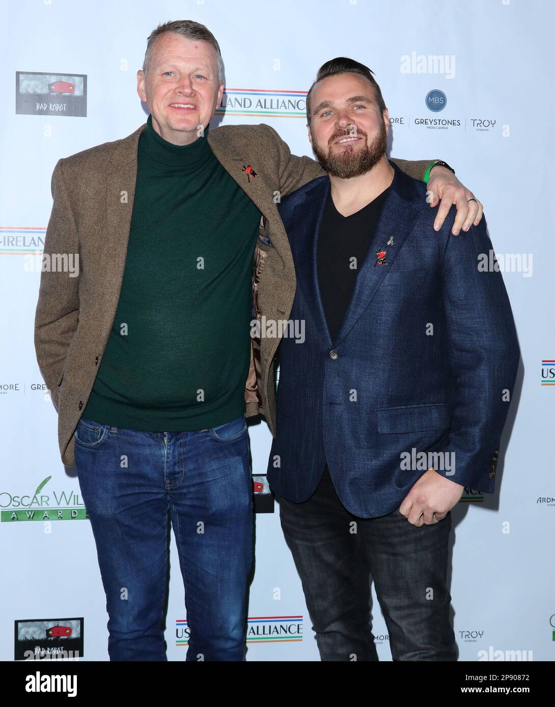 Santa Monica, USA. 09th Mar, 2023. Mark Swift, Joel Crawford arrives ...