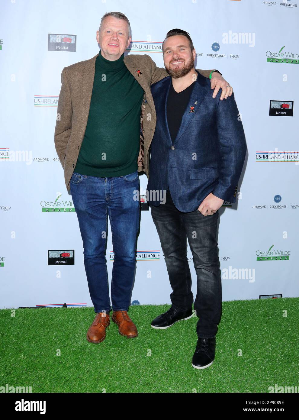 Santa Monica, USA. 09th Mar, 2023. Mark Swift, Joel Crawford arrives ...