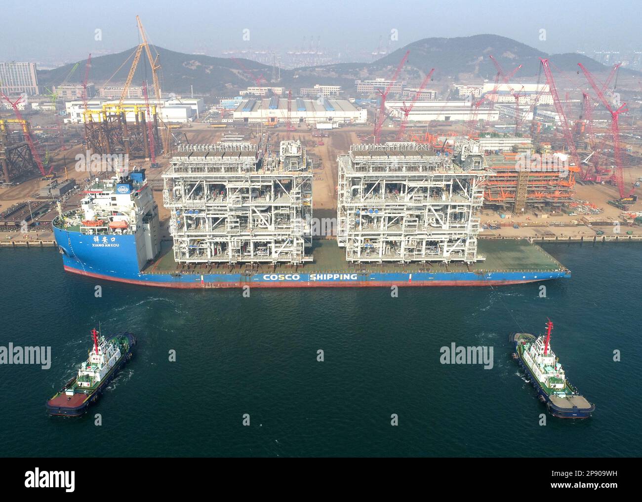 QINGDAO, CHINA - MARCH 10, 2023 - The world's first integrated modular ...