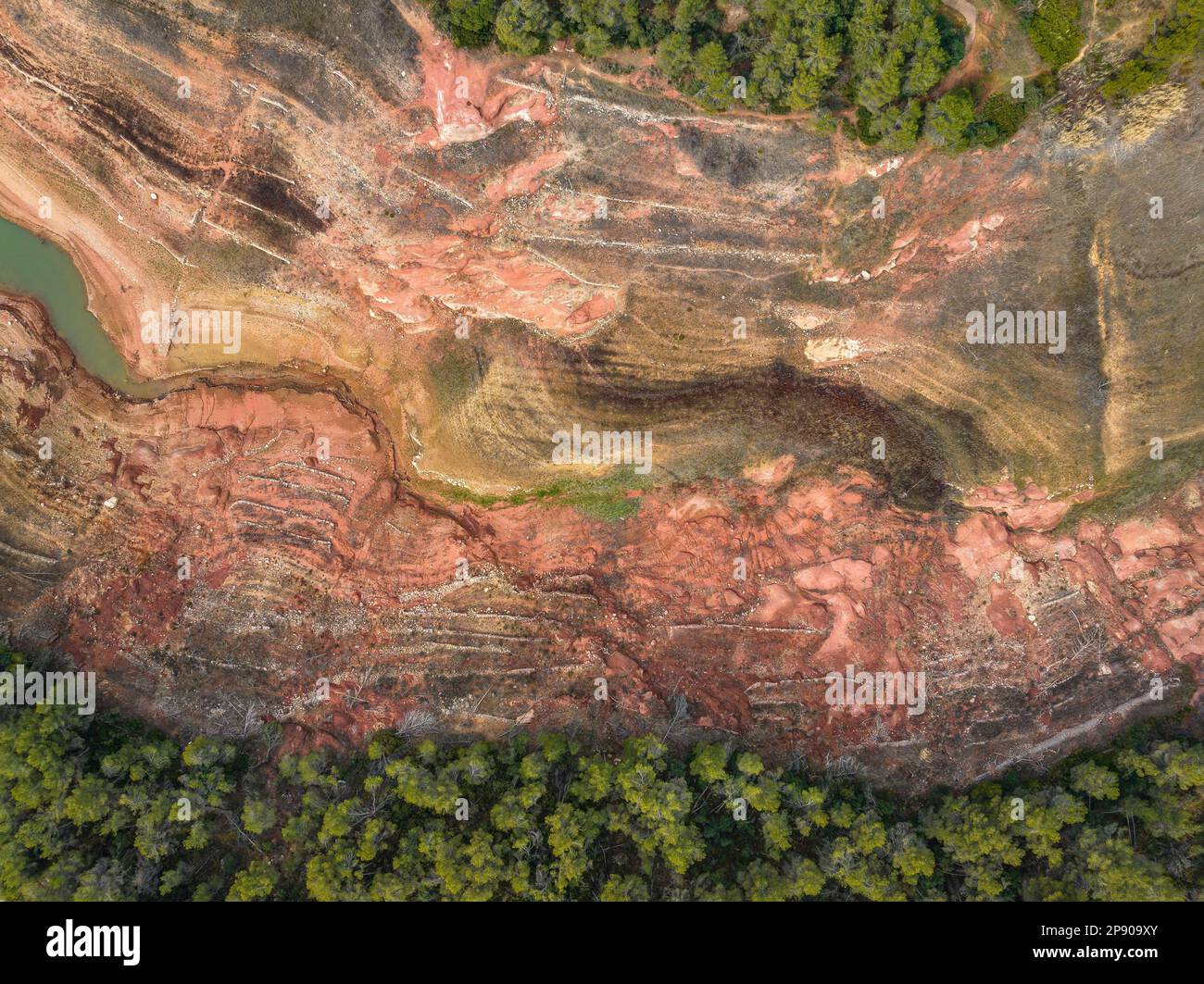 Els Guiamets reservoir almost dry during the 2022-23 drought (Priorat ...