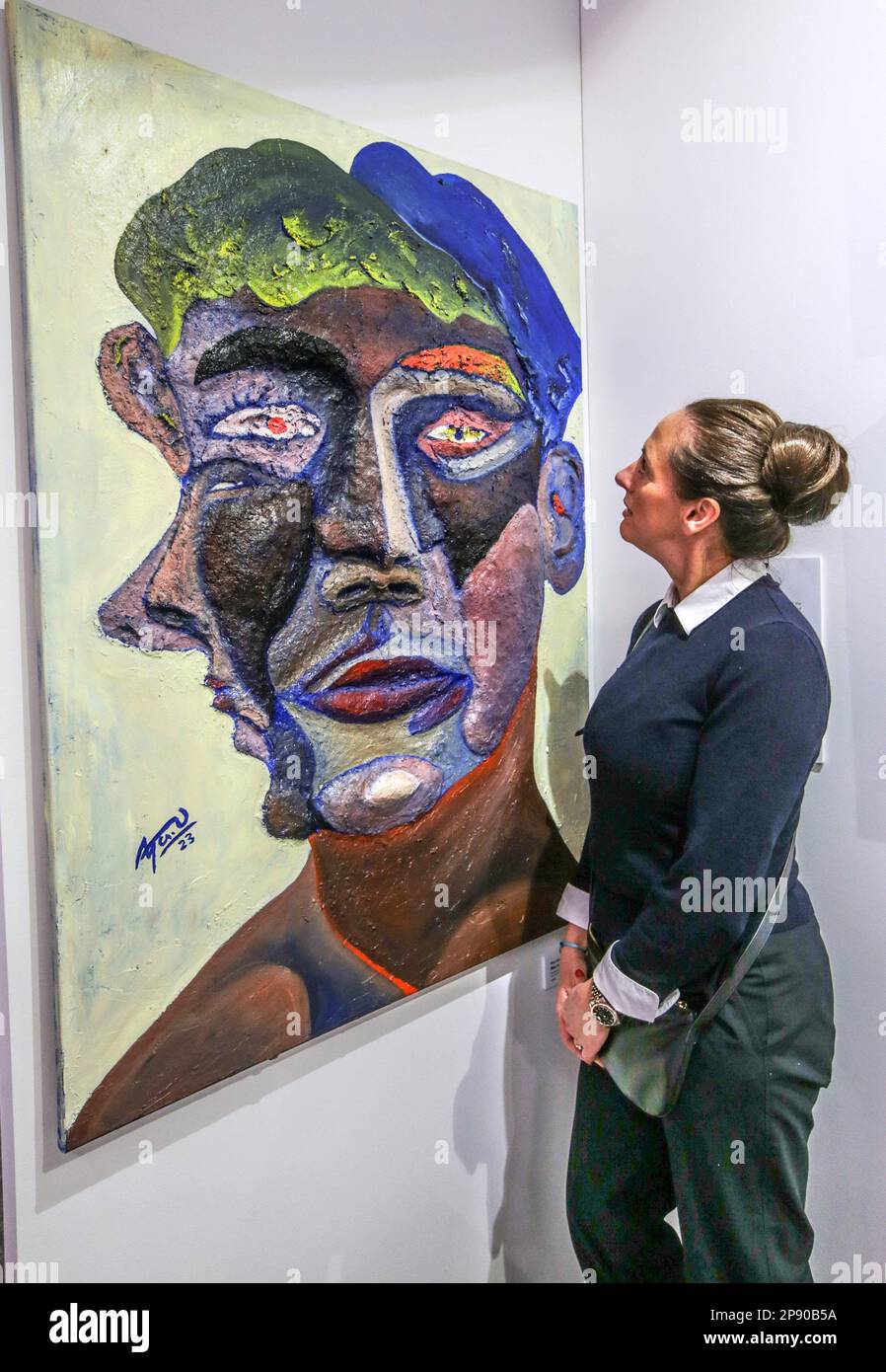 London UK 10 March 2023 The Fair continues its mission to reframe art, and how it is enjoyed ...