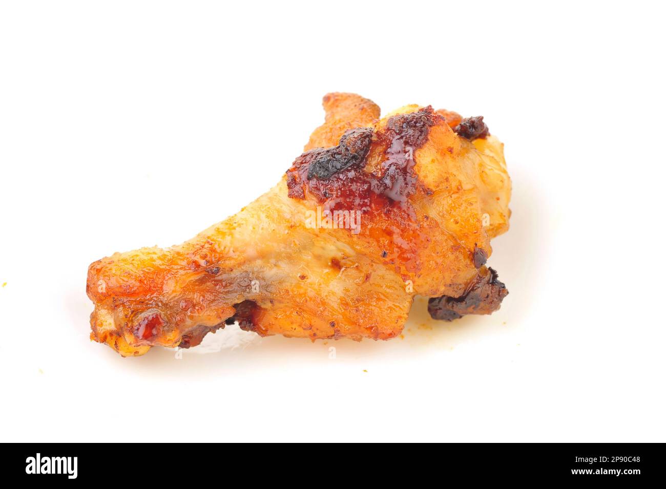 Grilled chicken leg Stock Photo - Alamy