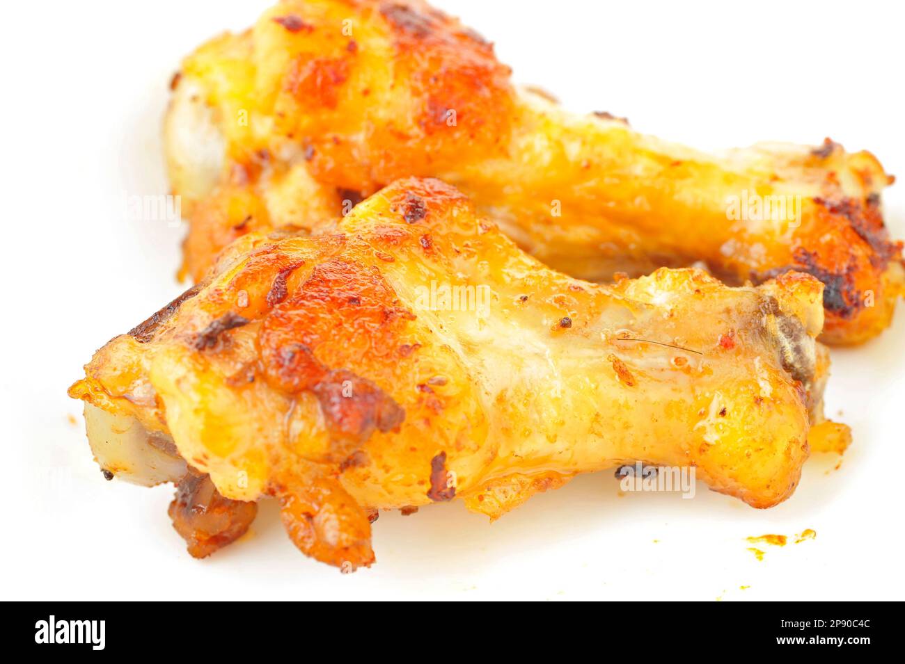 Grilled chicken leg Stock Photo - Alamy