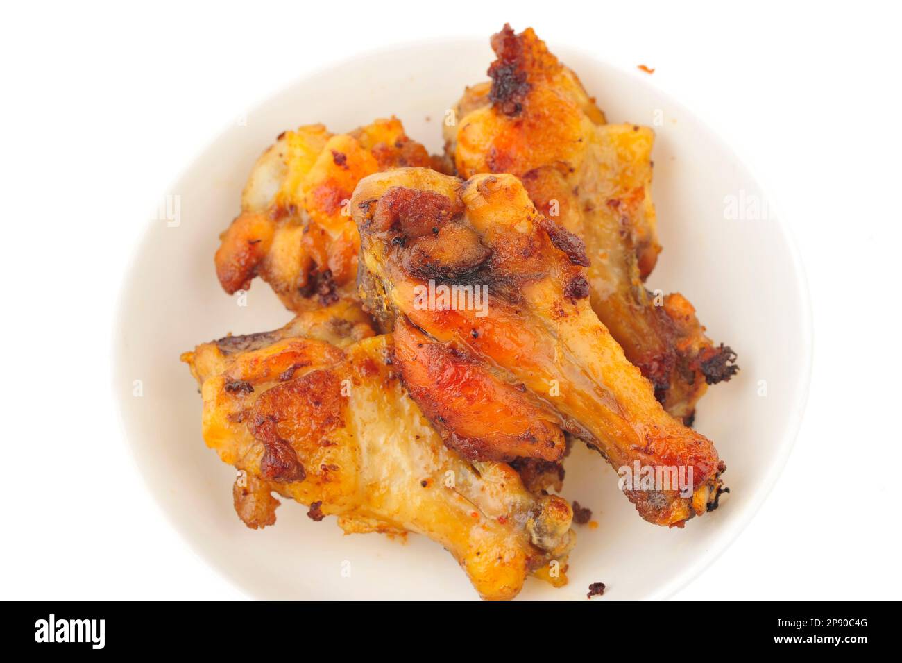 Grilled chicken leg Stock Photo - Alamy
