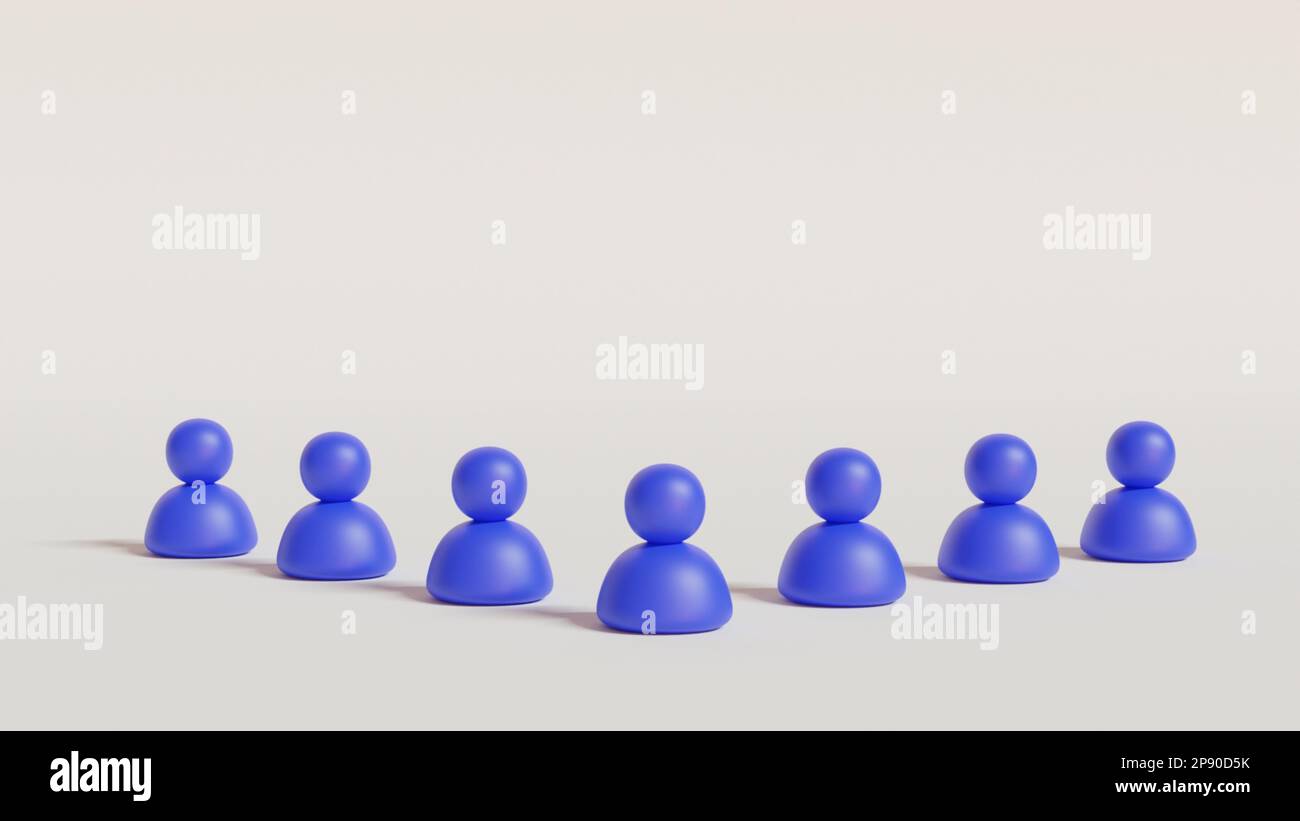 HRM or Human Resource Management, blue icon to manager icon which is ...