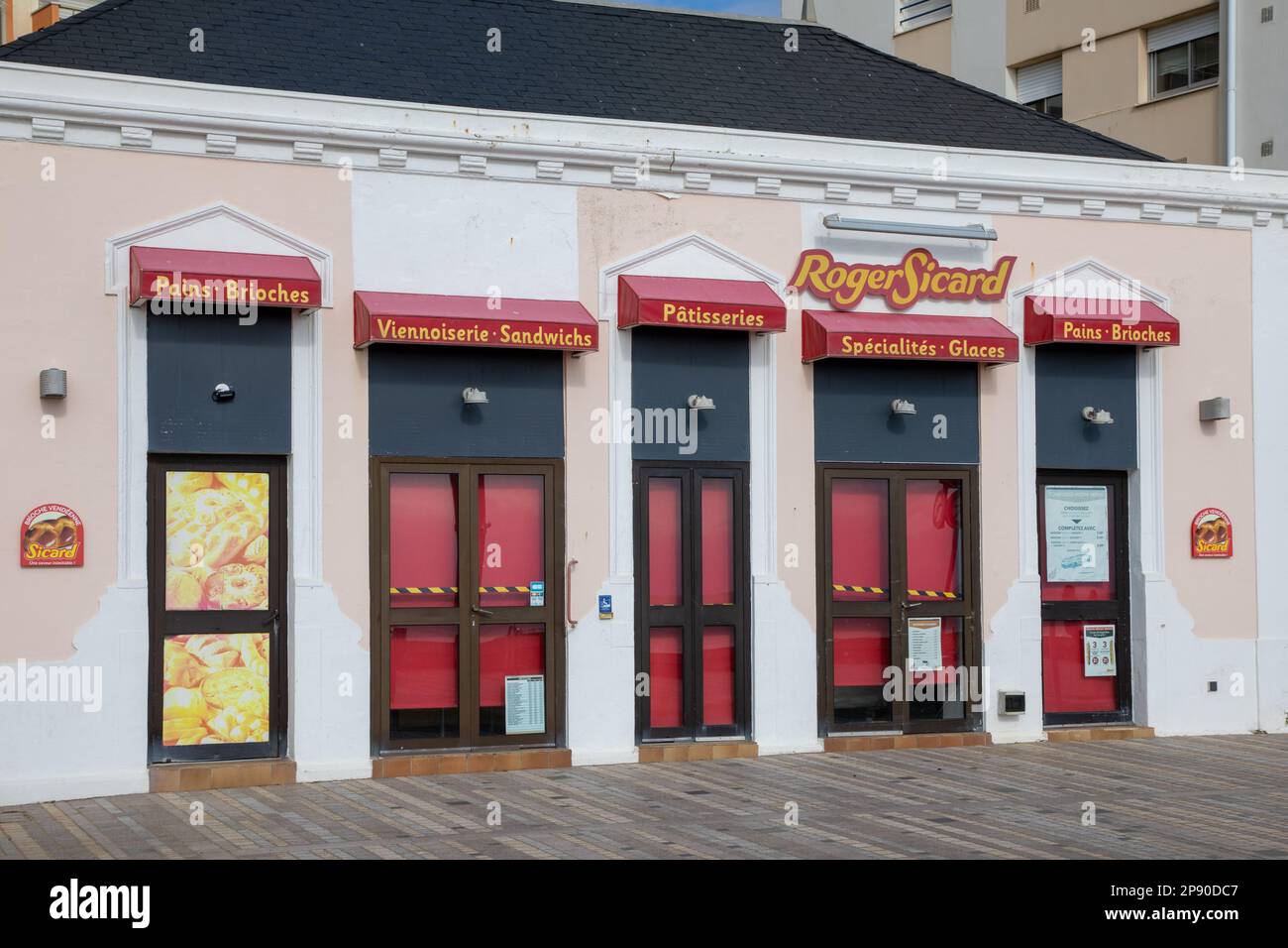 Bordeaux , Aquitaine France - 03 05 2023 : roger sicard brioche ...