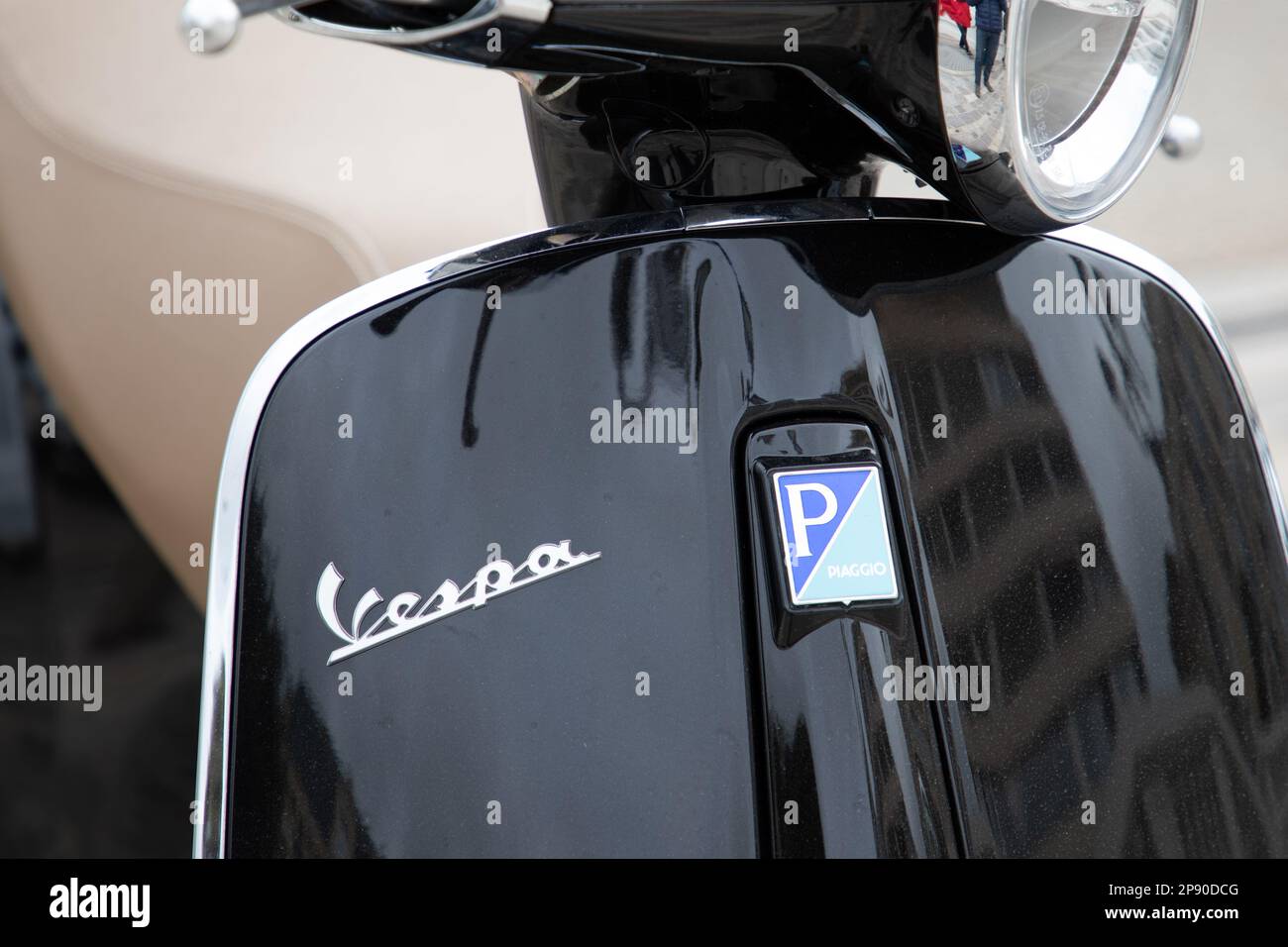 Bordeaux , Aquitaine France - 03 05 2023 : vespa sign italian motorbike ...
