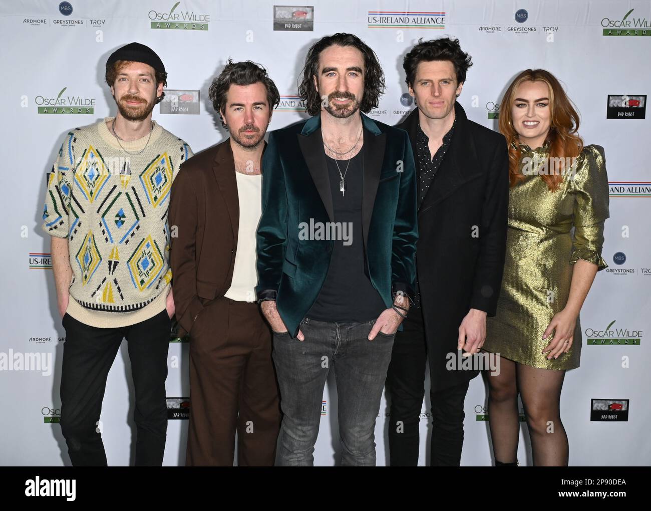 Los Angeles, USA. 09th Mar, 2023. The Coronas, Eoghan MacSweeny, Graham ...