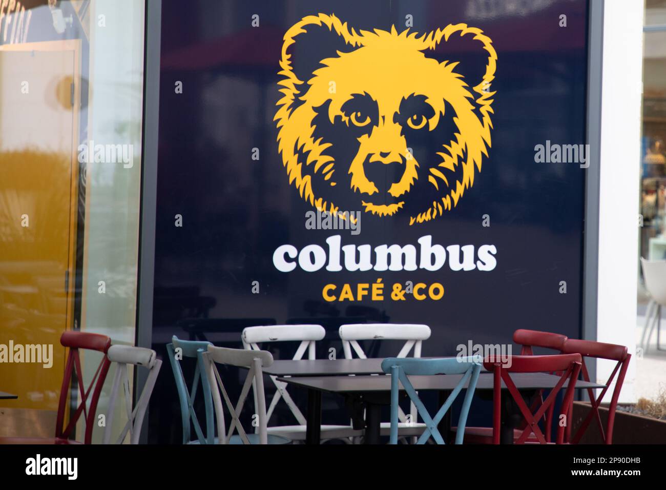 Bordeaux , Aquitaine France - 02 27 2023 : Columbus Cafe & Co sign ...