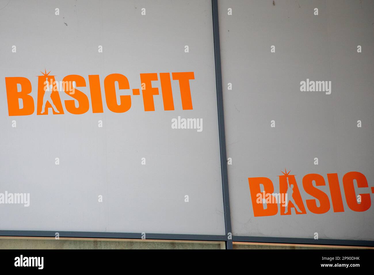 Bordeaux , Aquitaine France - 02 27 2023 : Basic-Fit fitness club brand ...