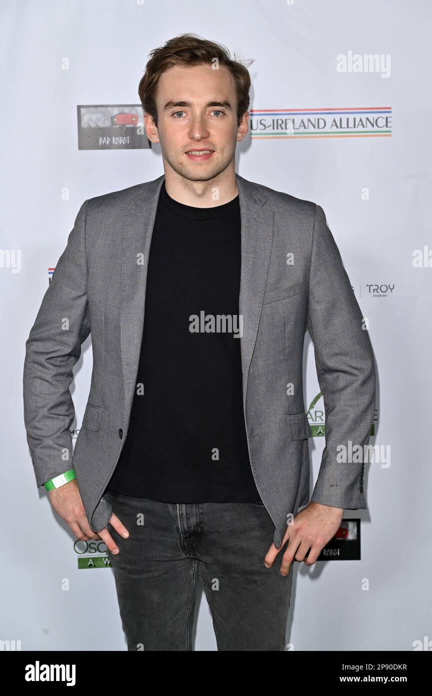 Los Angeles, USA. 09th Mar, 2023. James Roe at the 2023 Oscar Wilde ...