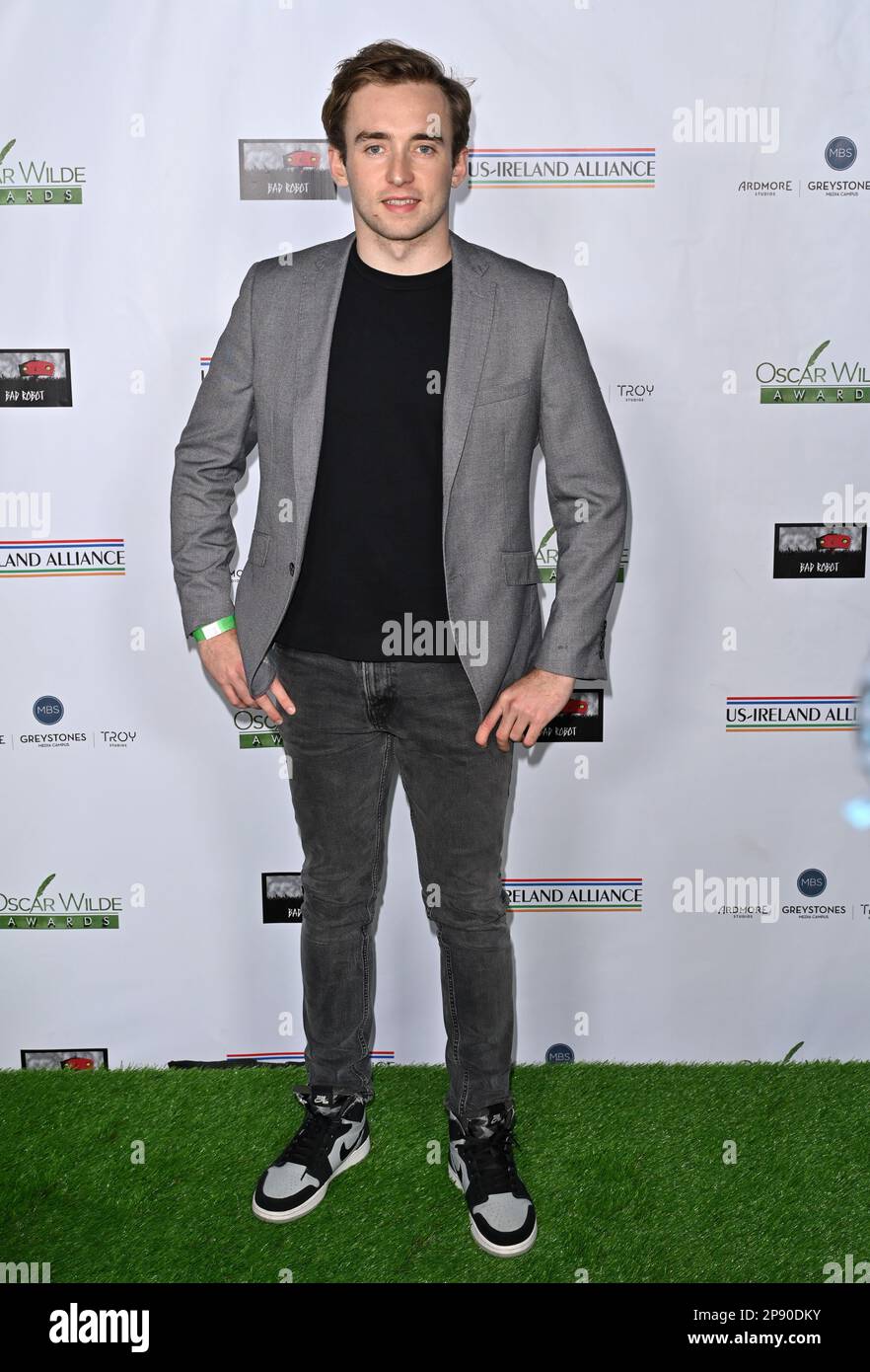 Los Angeles, USA. 09th Mar, 2023. James Roe at the 2023 Oscar Wilde ...