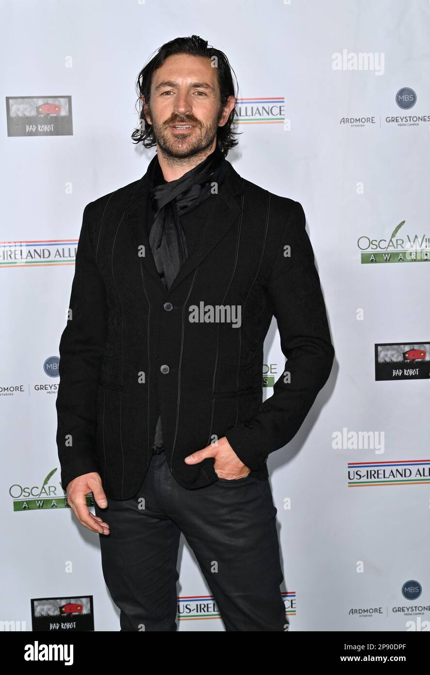 Los Angeles, USA. 09th Mar, 2023. Eoin Macken at the 2023 Oscar Wilde ...