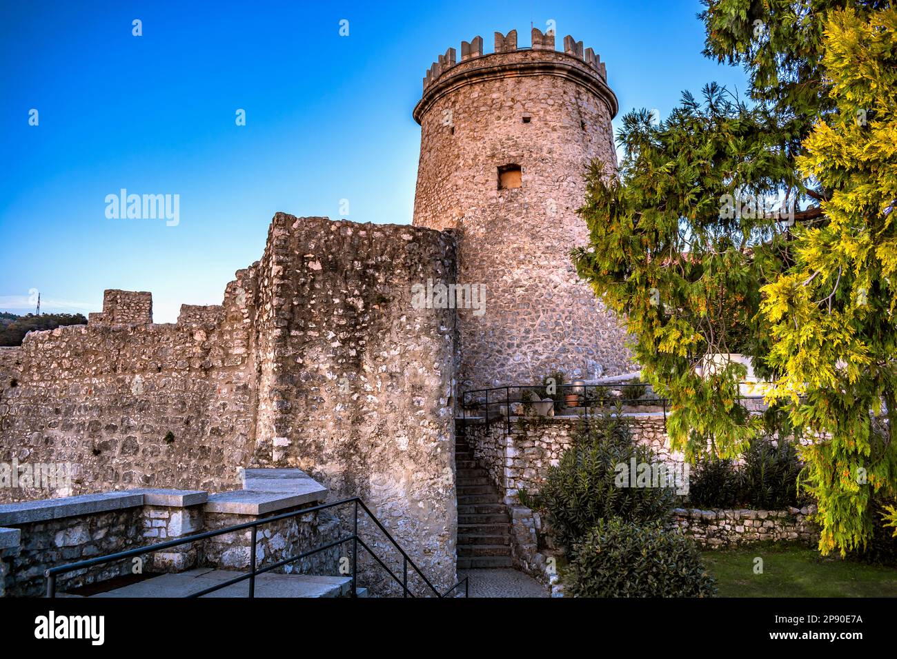 CROATIA : CASTLE TRSAT Stock Photo - Alamy
