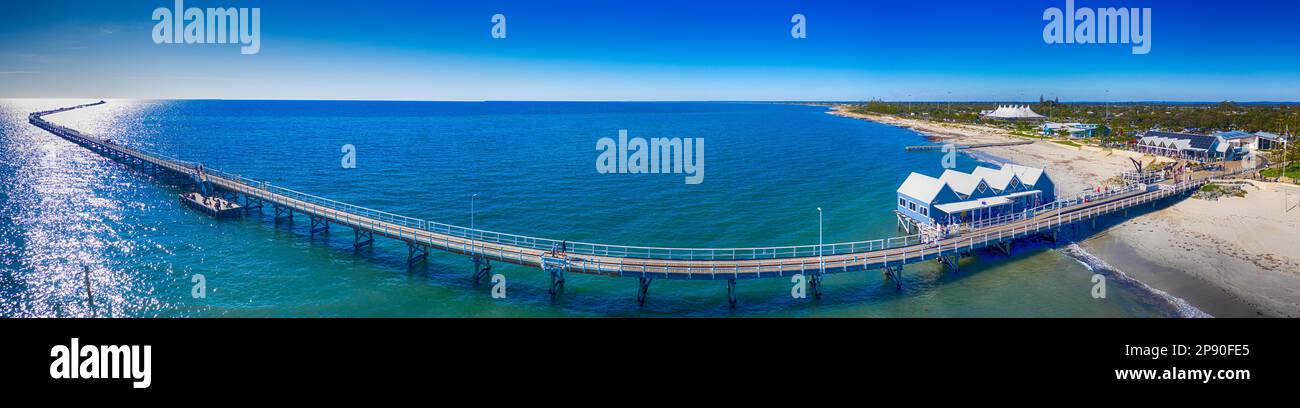Busselton jetty aerial hi-res stock photography and images - Alamy
