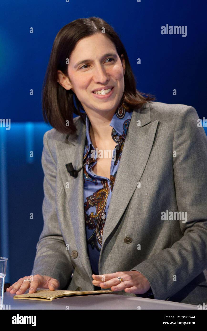 Rome, Italy. 09th Mar, 2023. Elly Schlein, Partito Democratico ...