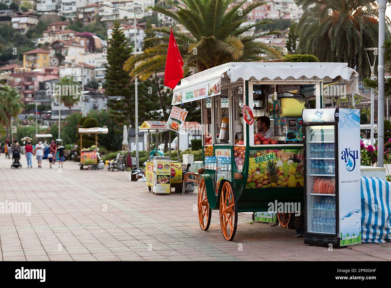 Alania flag hi-res stock photography and images - Alamy