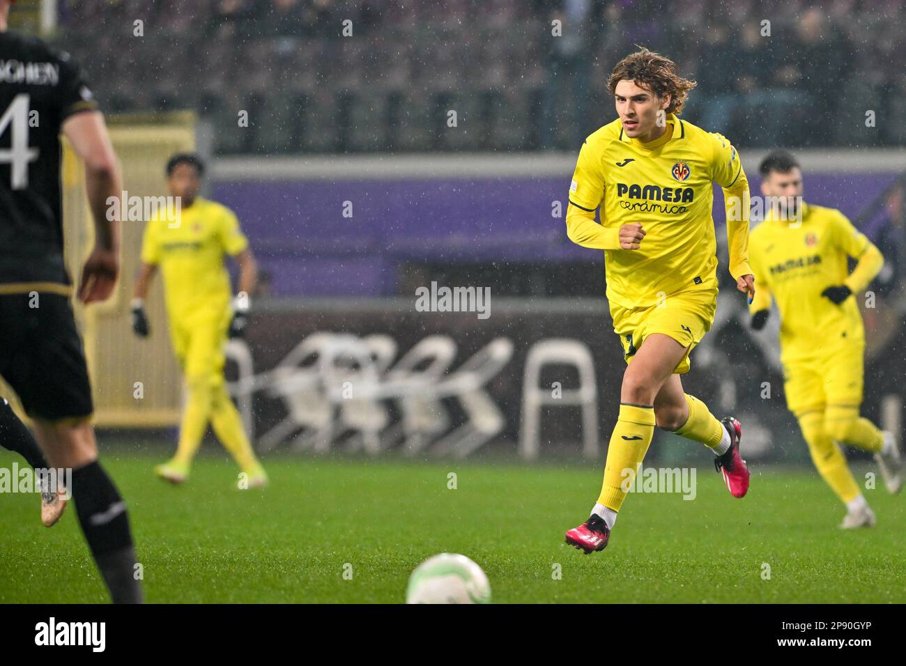 Brussel , Belgium . 09/03/2023, Jorge Pascual (43) of Villarreal ...