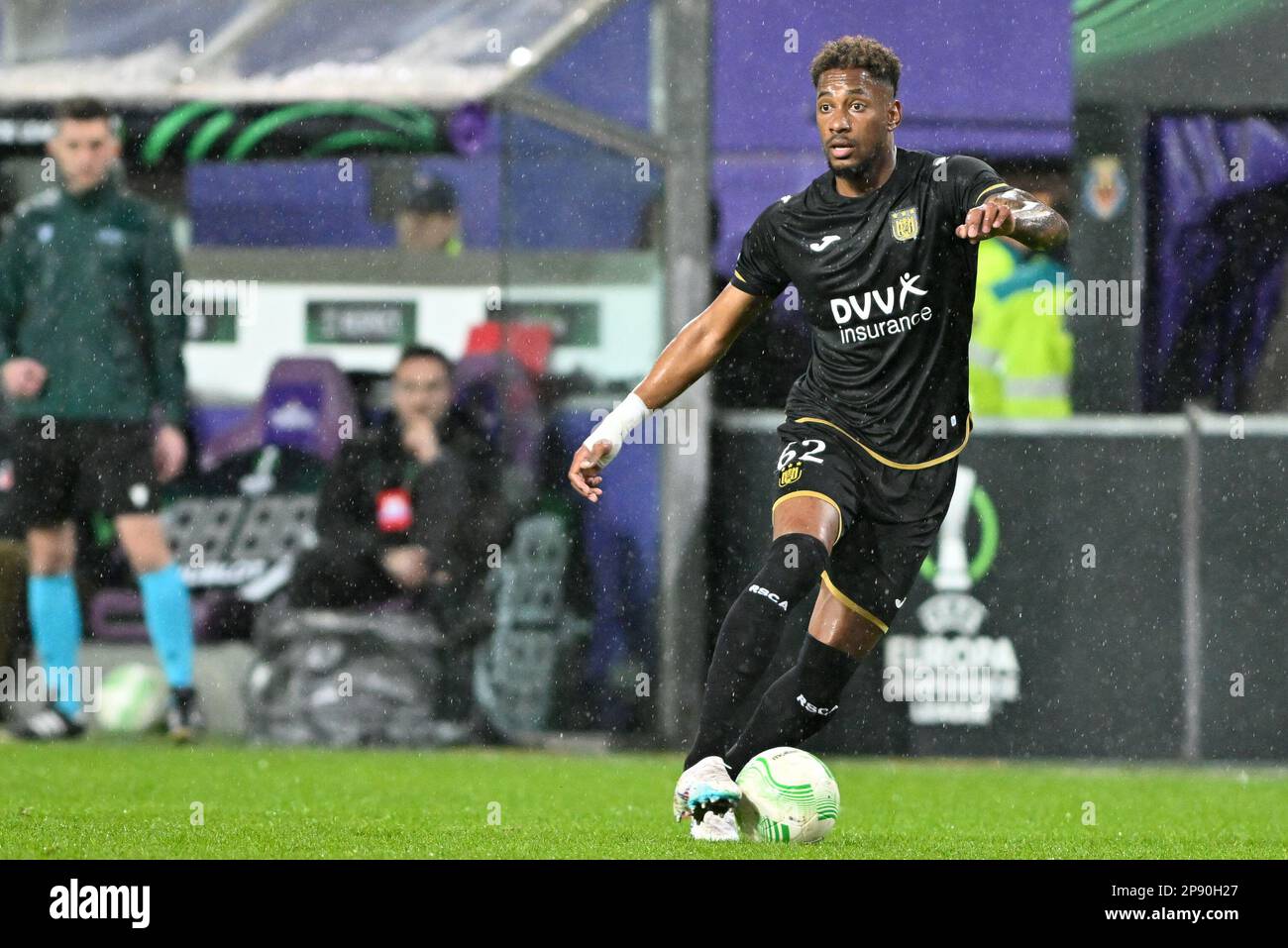 Brussel , Belgium . 09/03/2023, Michael Murillo (62) of Anderlecht ...