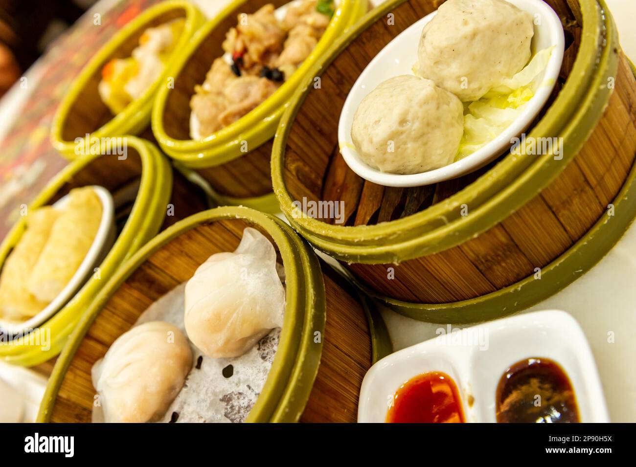 Chinese Dim Sum meal Stock Photo - Alamy