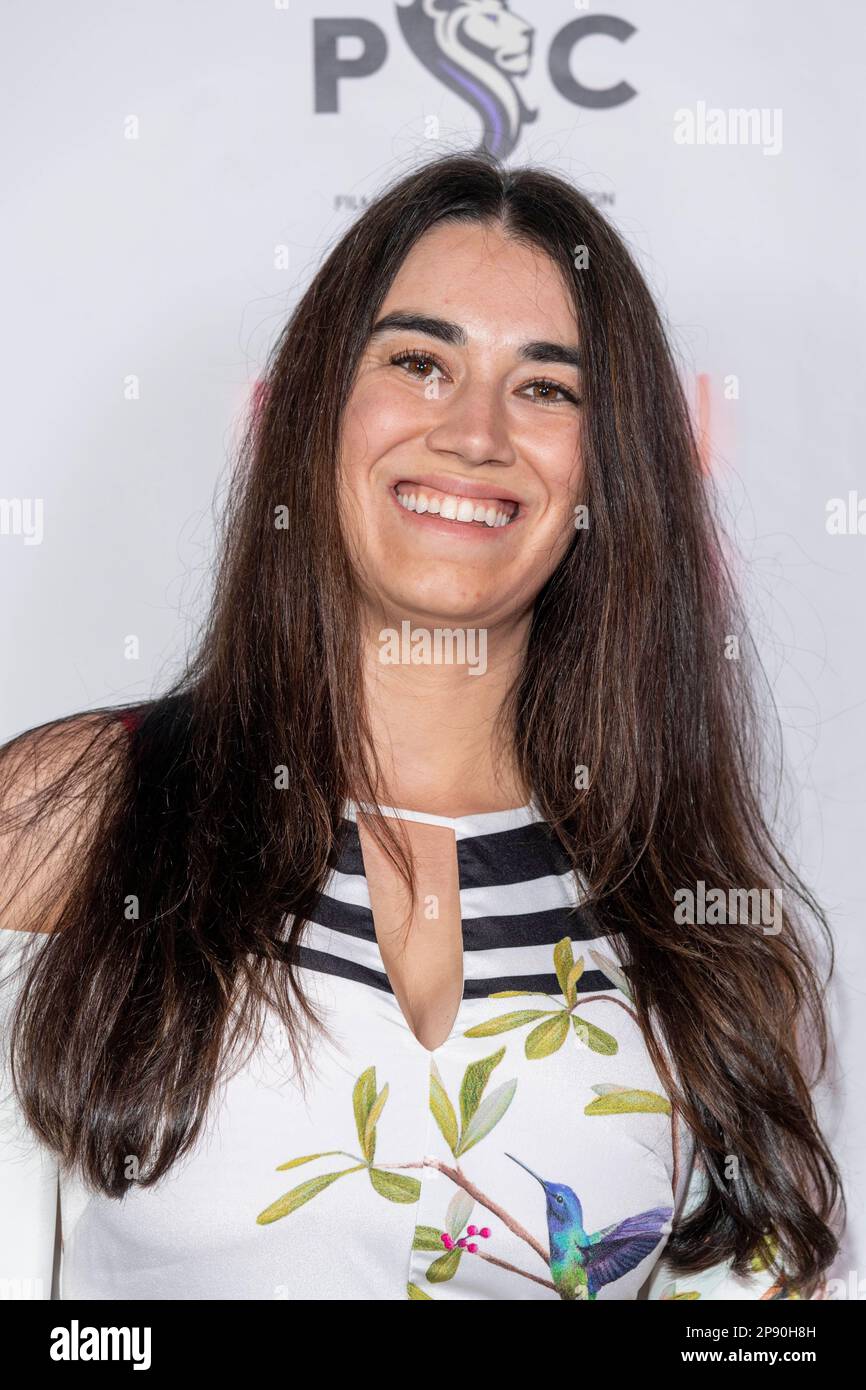 Los Angeles, CA March 9, 2023, Bridget Slatkin attends "Neon Bleed" Los ...