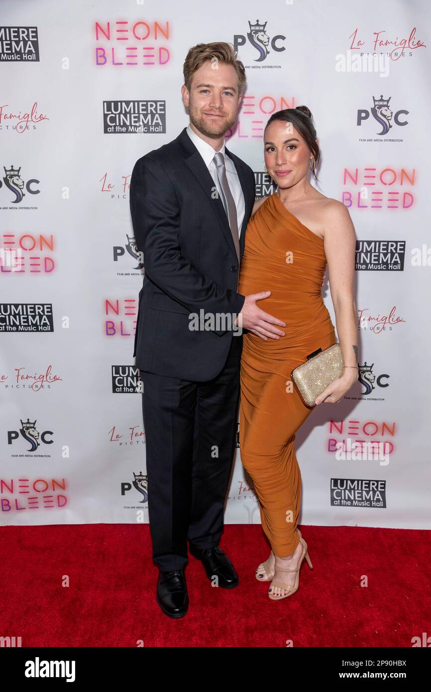 Los Angeles, CA March 9, 2023, Director John Capone, Actress Giovanna ...