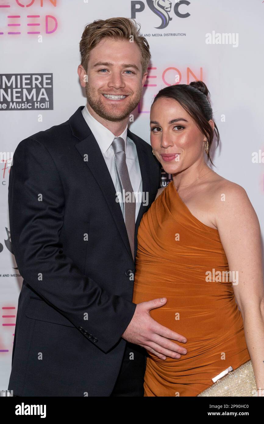 Los Angeles, CA March 9, 2023, Director John Capone, Actress Giovanna ...