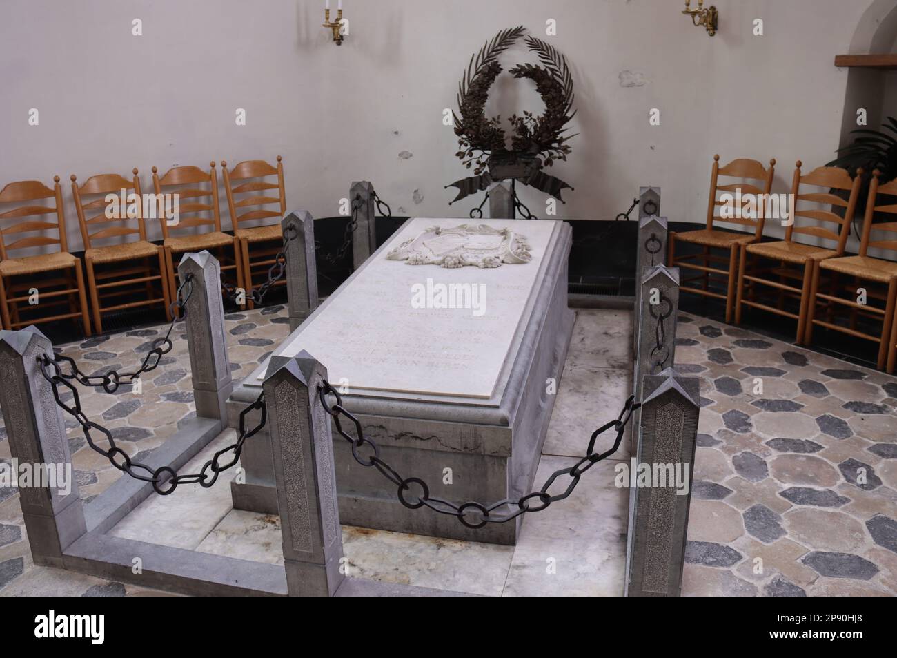 Tomb of Maria of Orange-Nassau, Princess of Hohenlohe in Buren, The ...