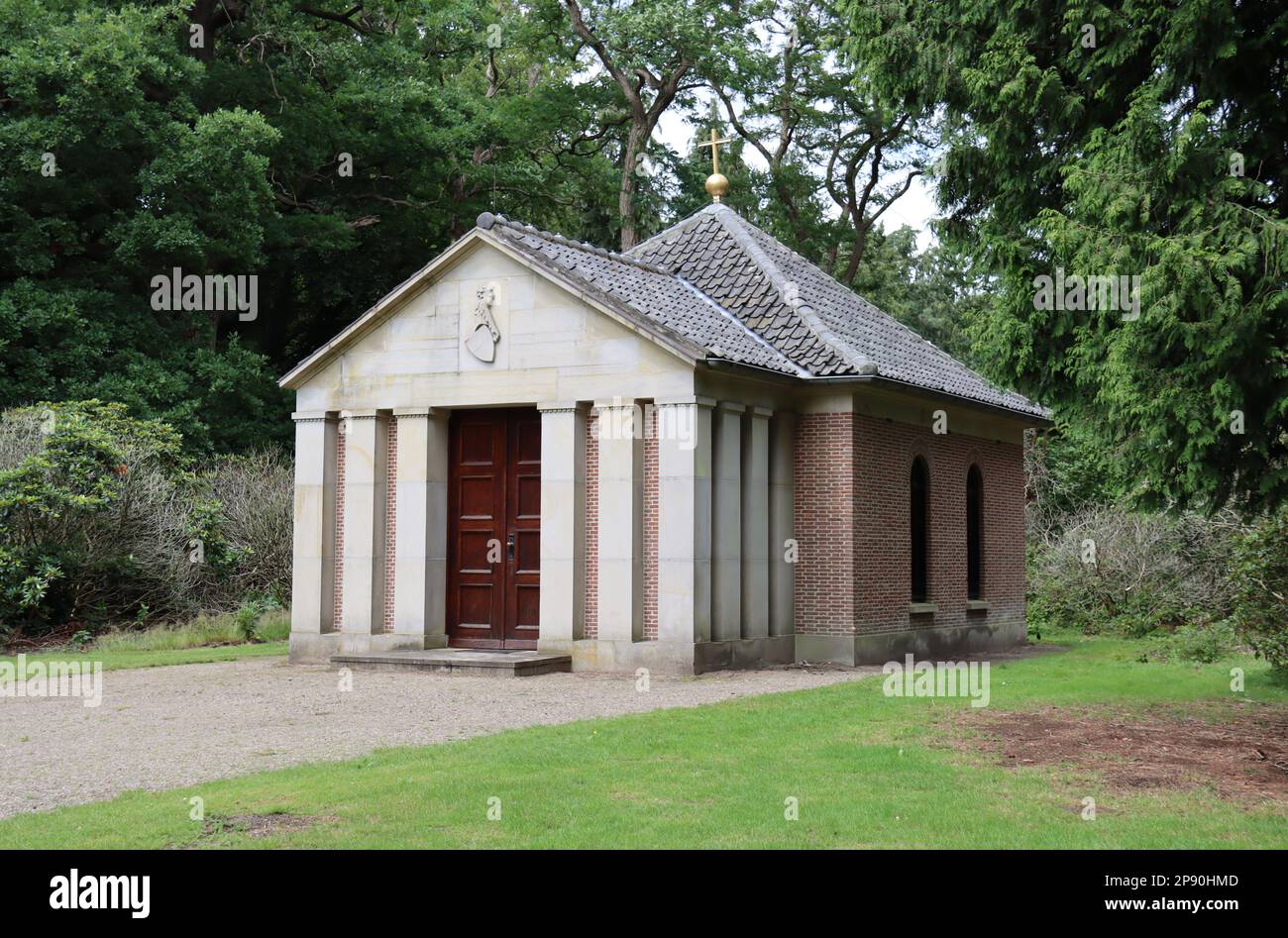 Mausoleum of Emperor Wilhelm II of Germany at Doorn House in the ...