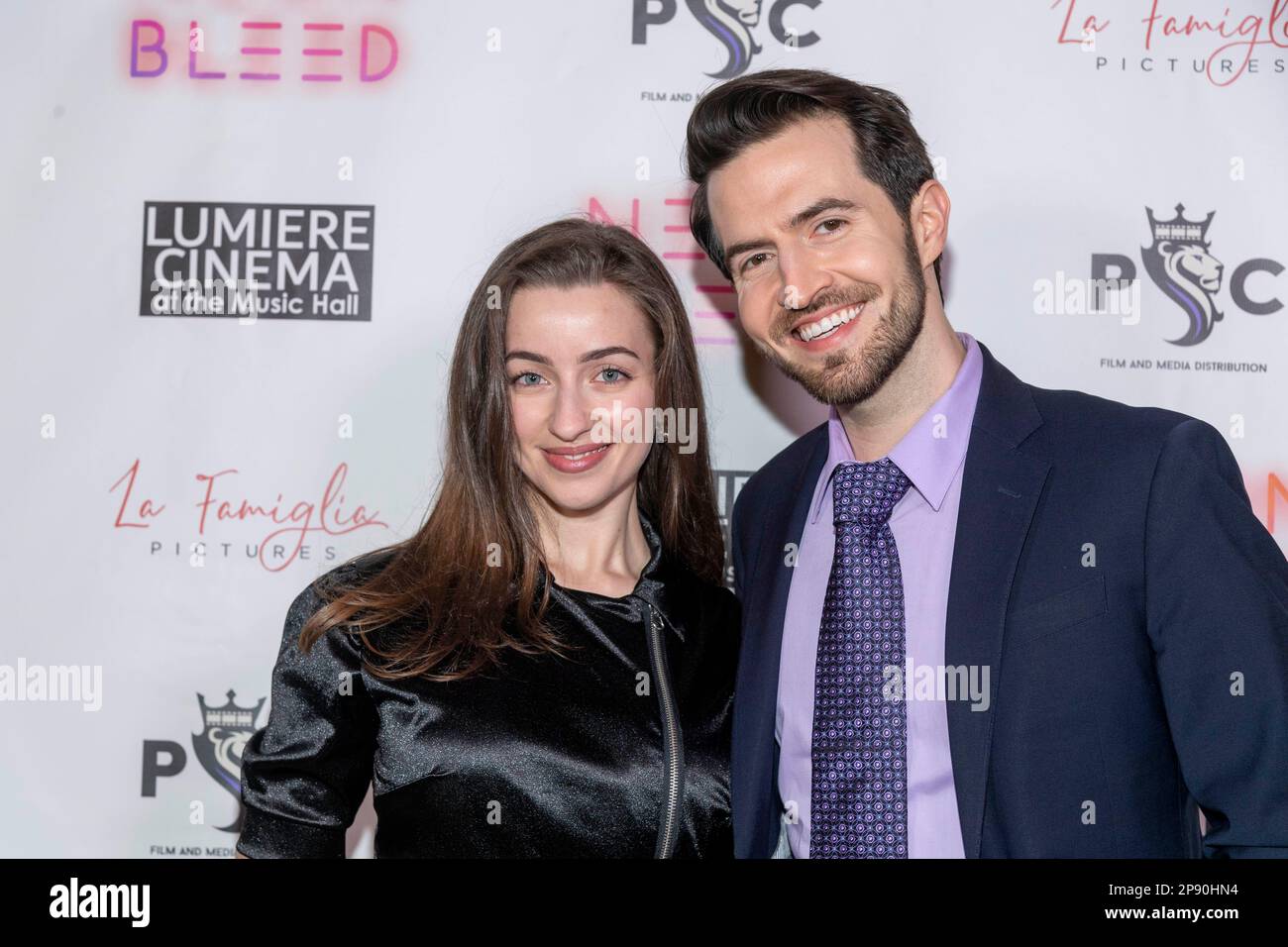Los Angeles, CA March 9, 2023, Nina Heppe, Actor Kenan Heppe attend ...
