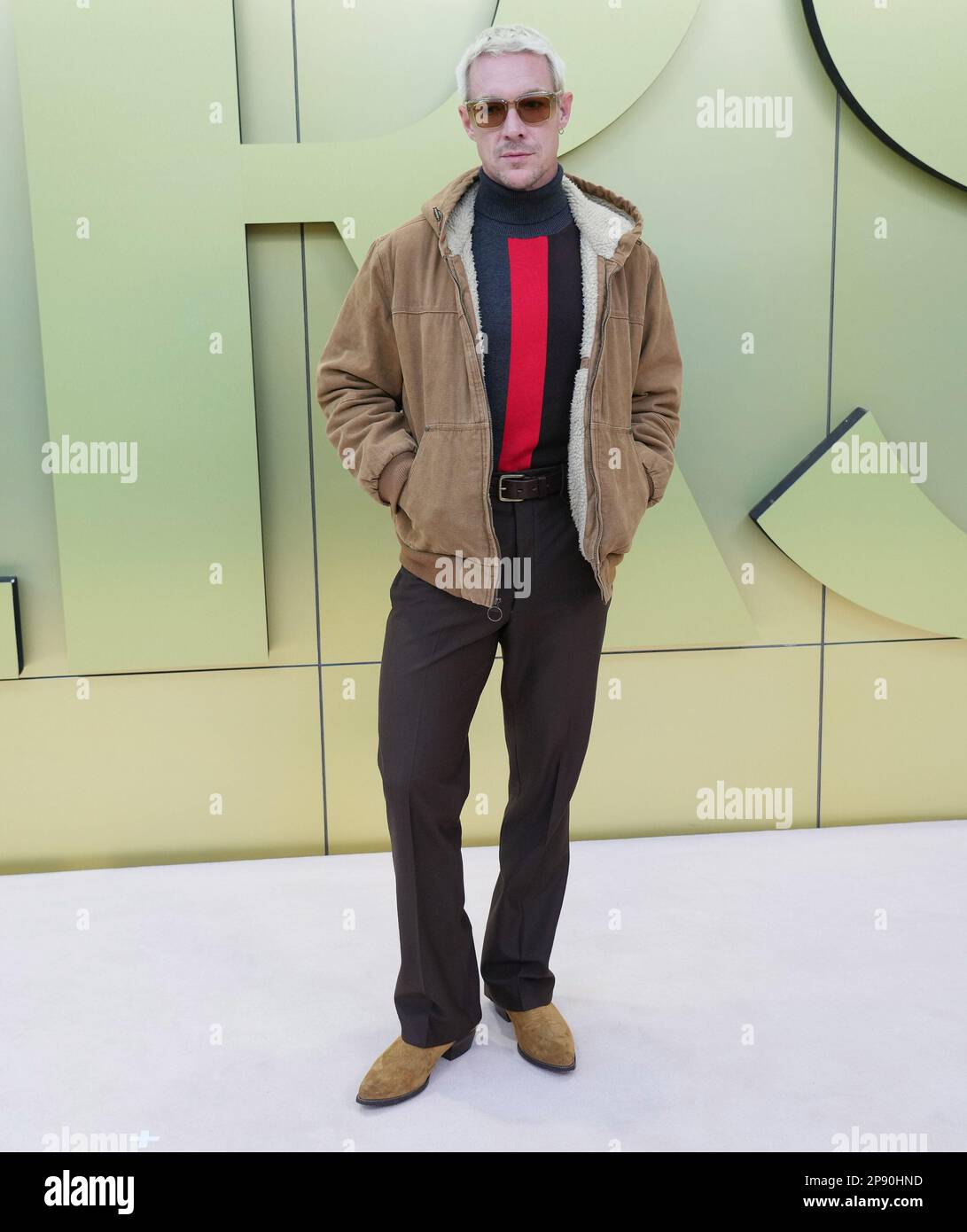 Los Angeles, USA. 09th Mar, 2023. Diplo arrives at the Versace FW23 ...