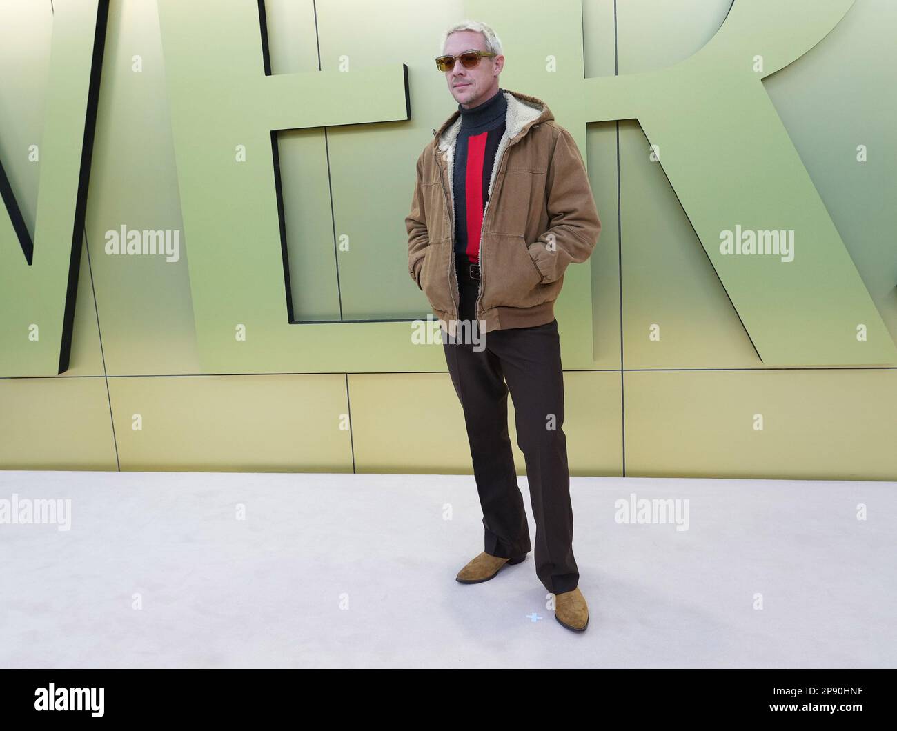 Los Angeles, USA. 09th Mar, 2023. Diplo arrives at the Versace FW23 ...