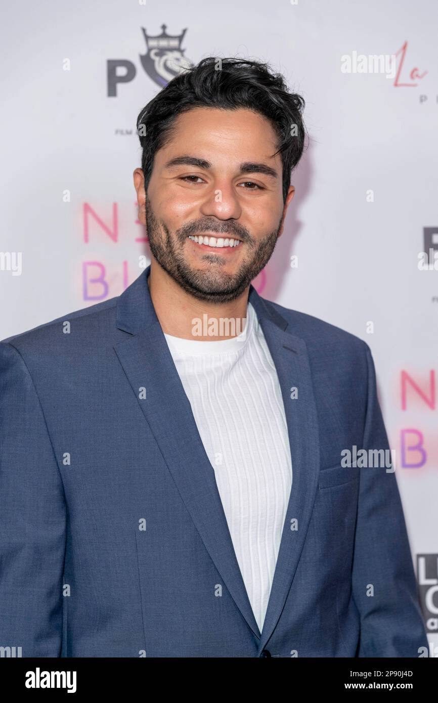 Los Angeles, CA March 9, 2023, Actor Mostafa Elmorsy attends "Neon ...