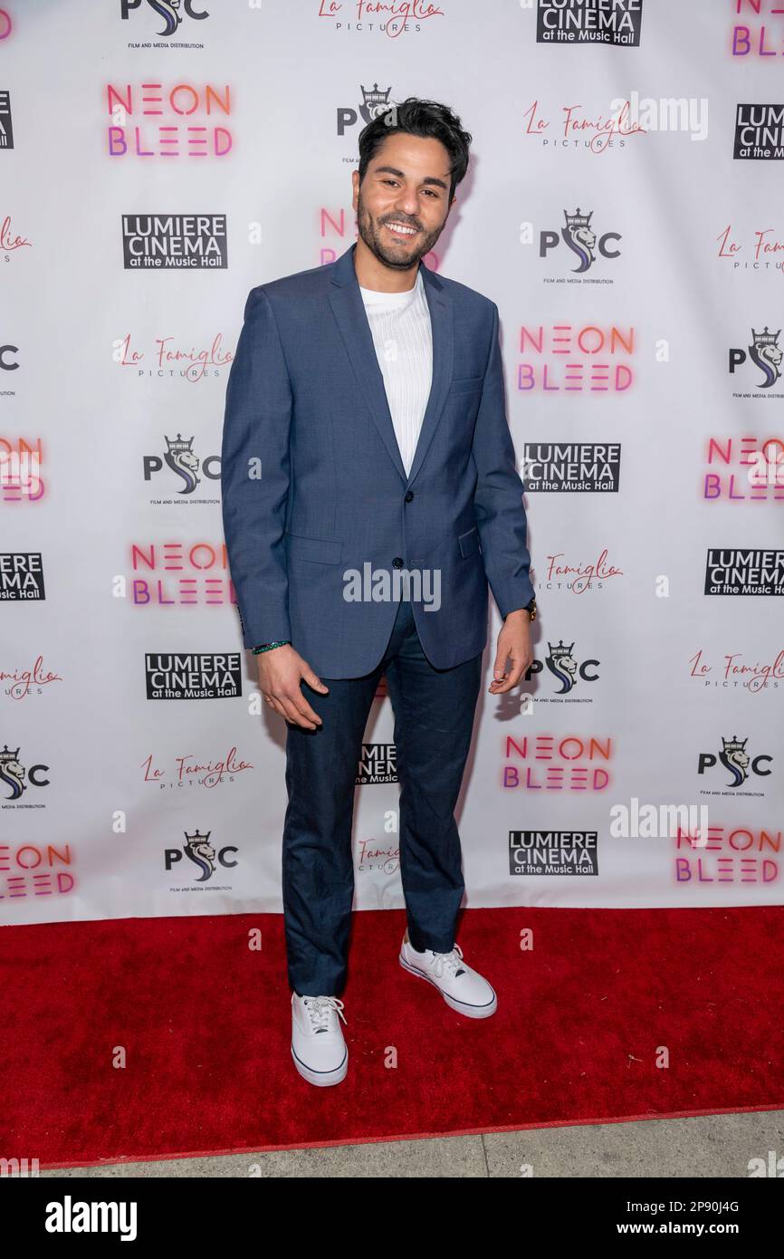 Los Angeles, CA March 9, 2023, Actor Mostafa Elmorsy attends "Neon ...
