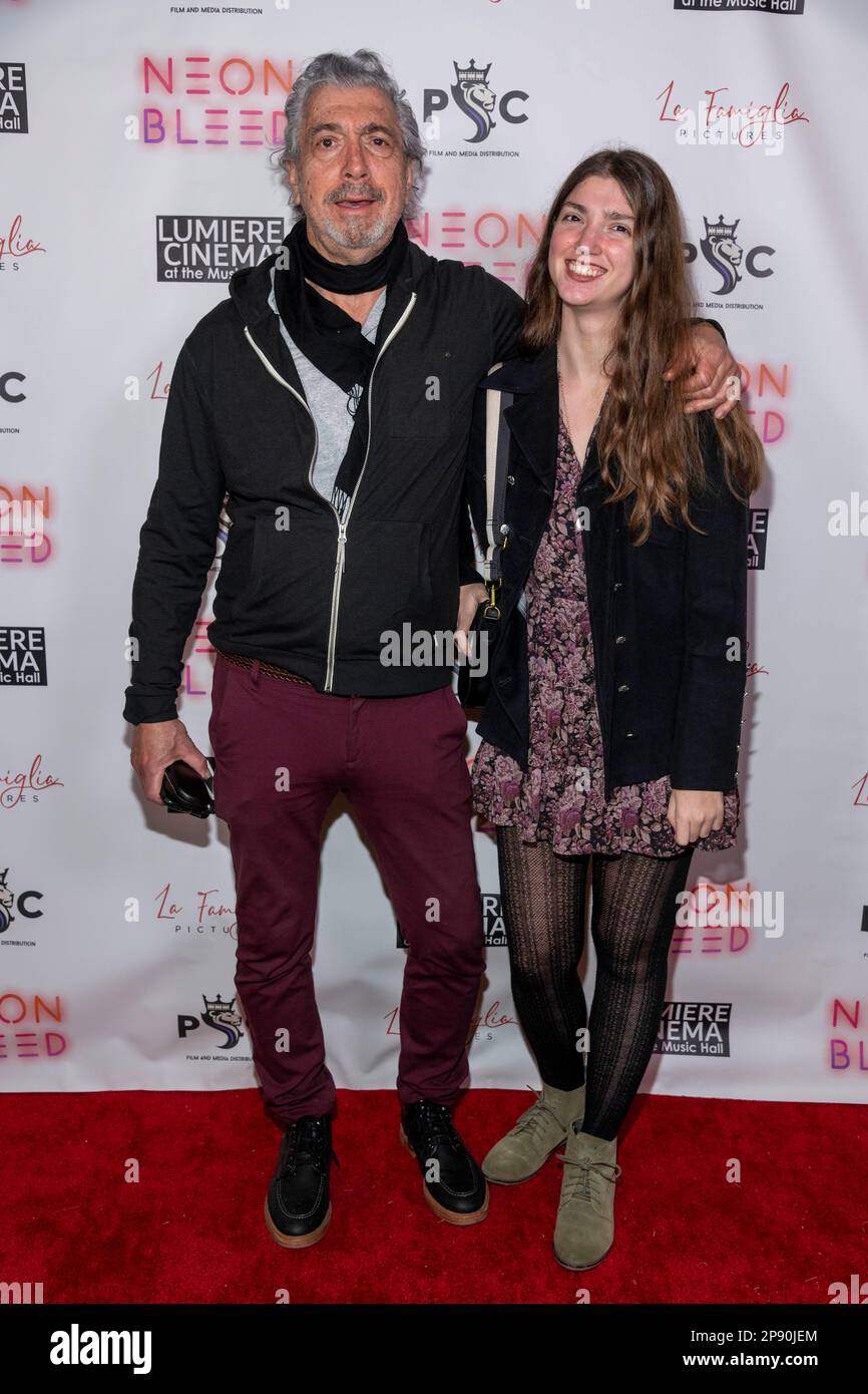 Los Angeles, CA March 9, 2023, Author Ralph Pezzullo with daughter Ally ...