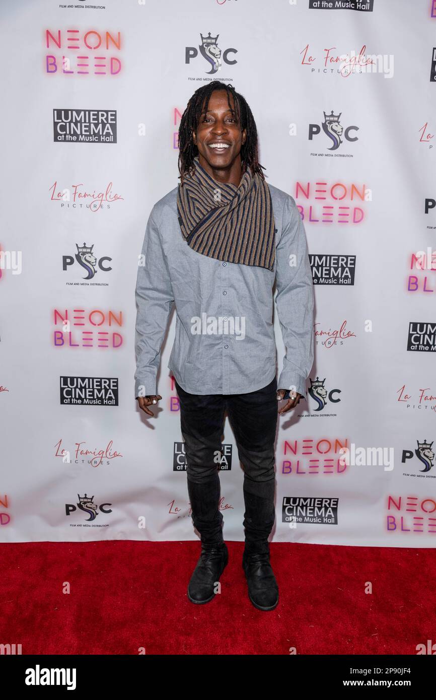Los Angeles, CA March 9, 2023, Shaka Smith attends "Neon Bleed" Los ...