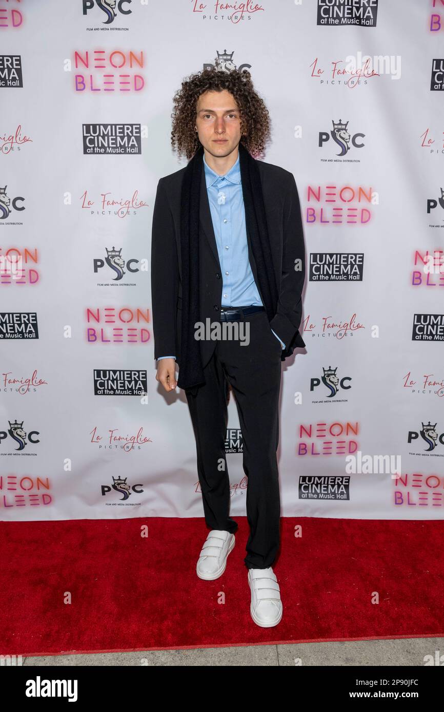 Los Angeles, CA March 9, 2023, Actor Massi Pregoni attends "Neon Bleed ...