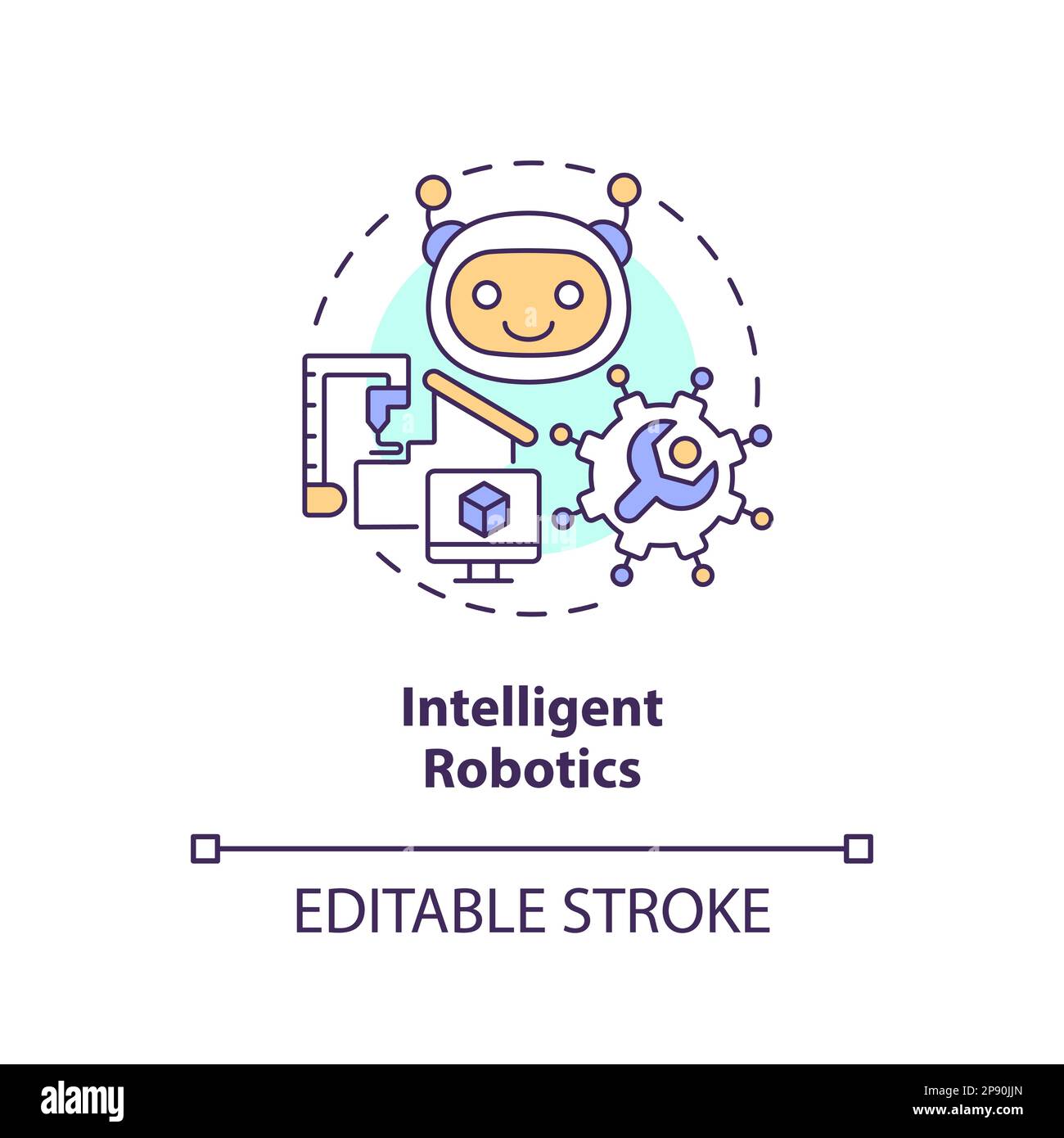 Robotics image Stock Vector Images - Alamy