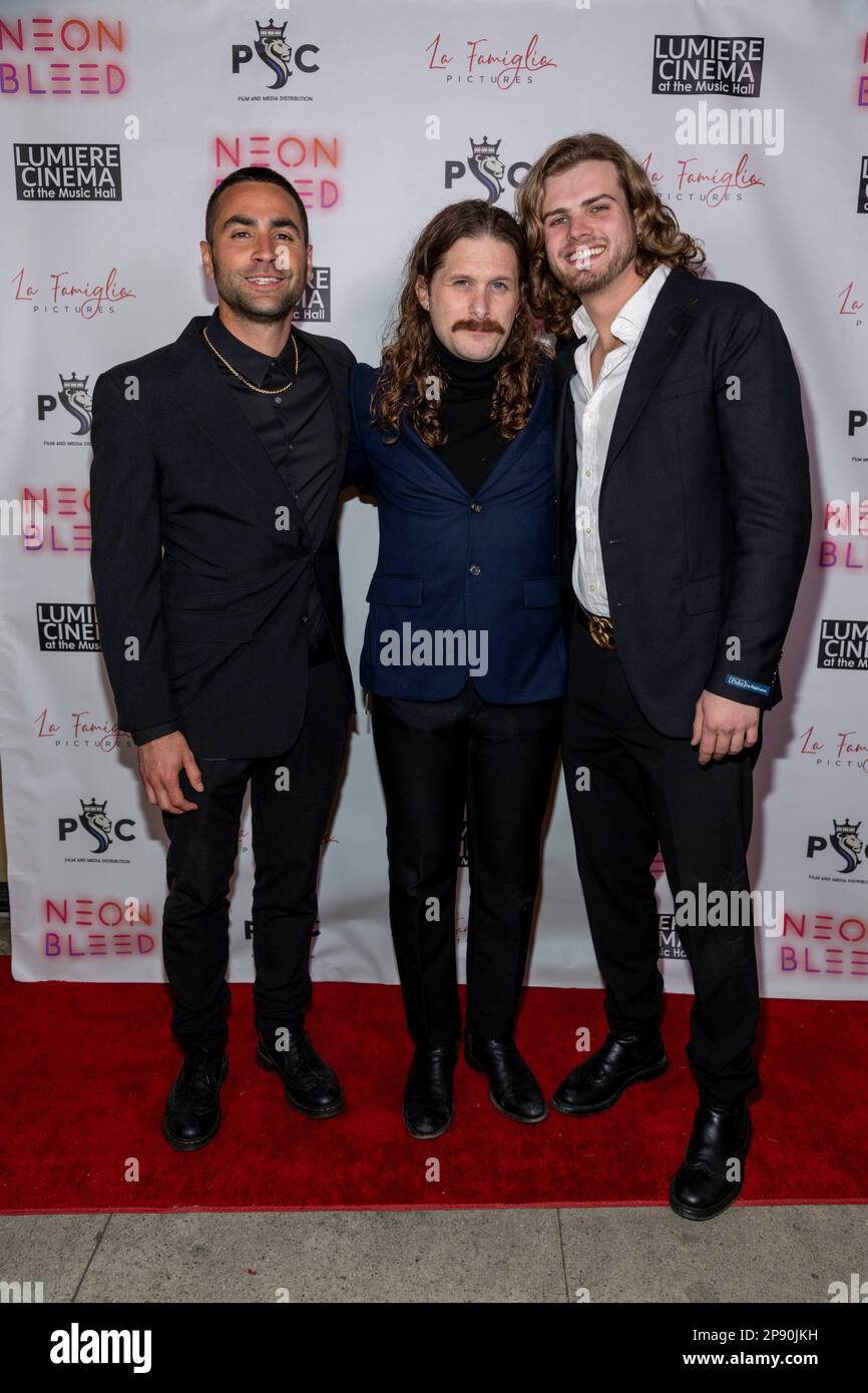 Los Angeles, CA March 9, 2023, Actor Ashton Moio, Actor Tyler Rice ...