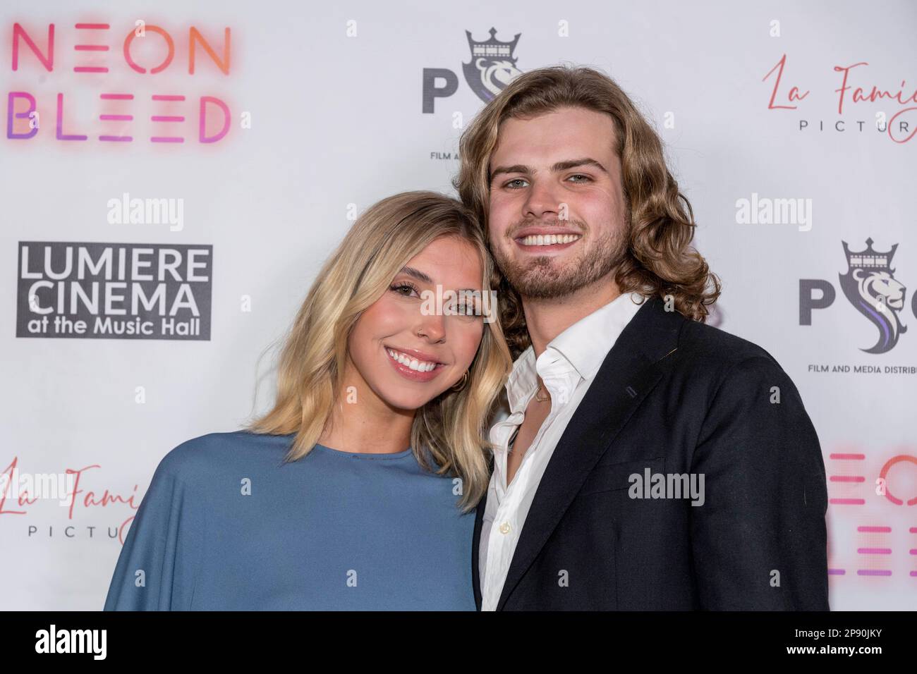 Los Angeles, CA March 9, 2023, Actor John Paul Kakos with Madi ...