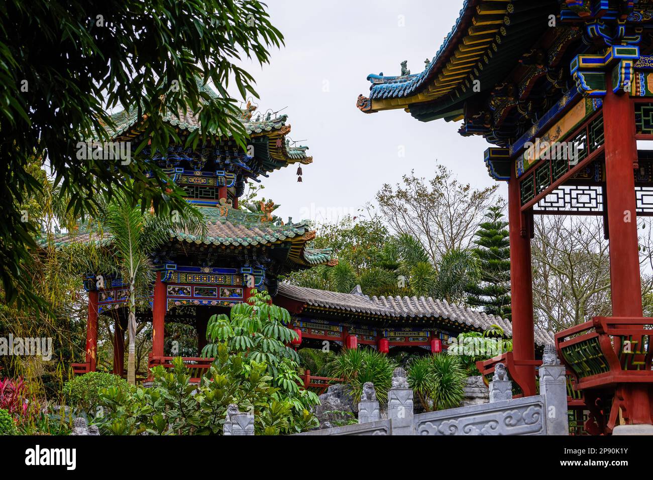 Ancient buildings of luxurious ancient Chinese traditional royal ...
