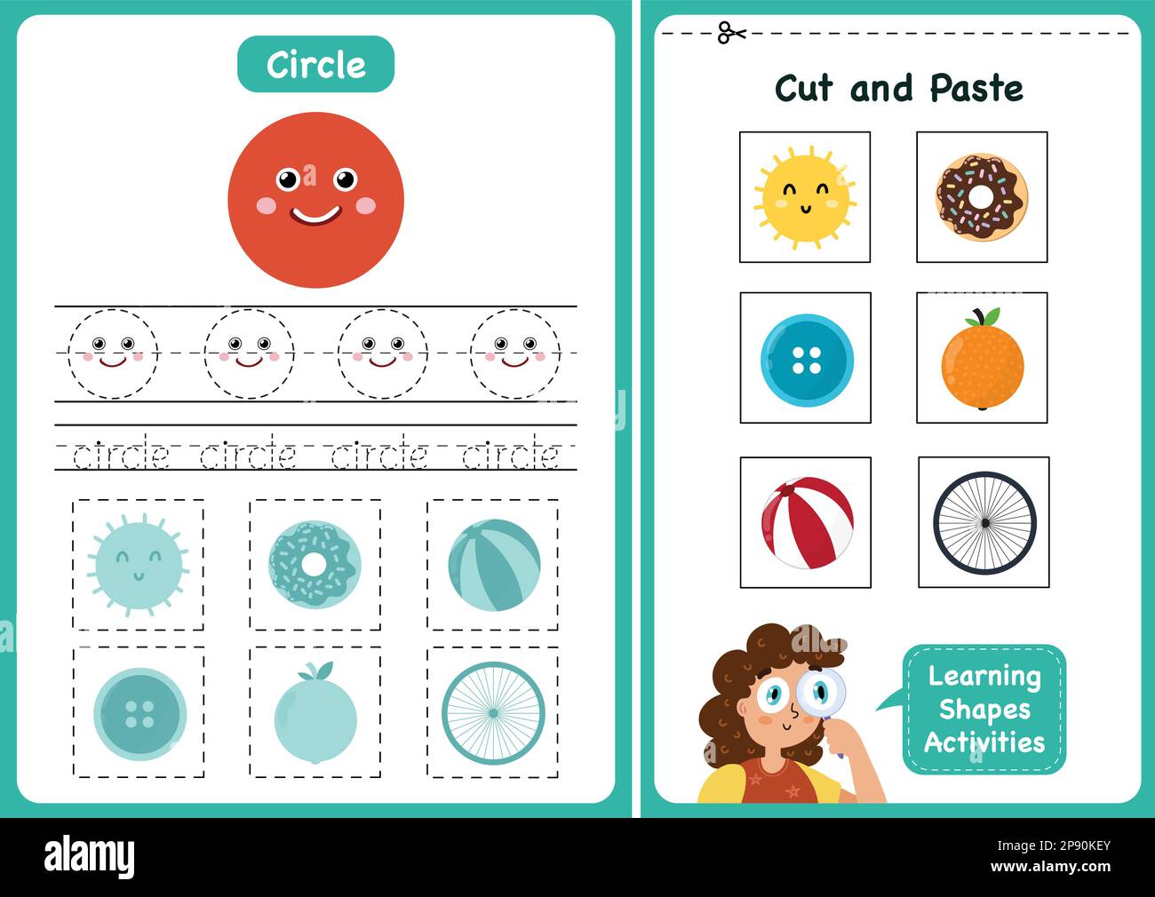 Circle Shapes For Kids