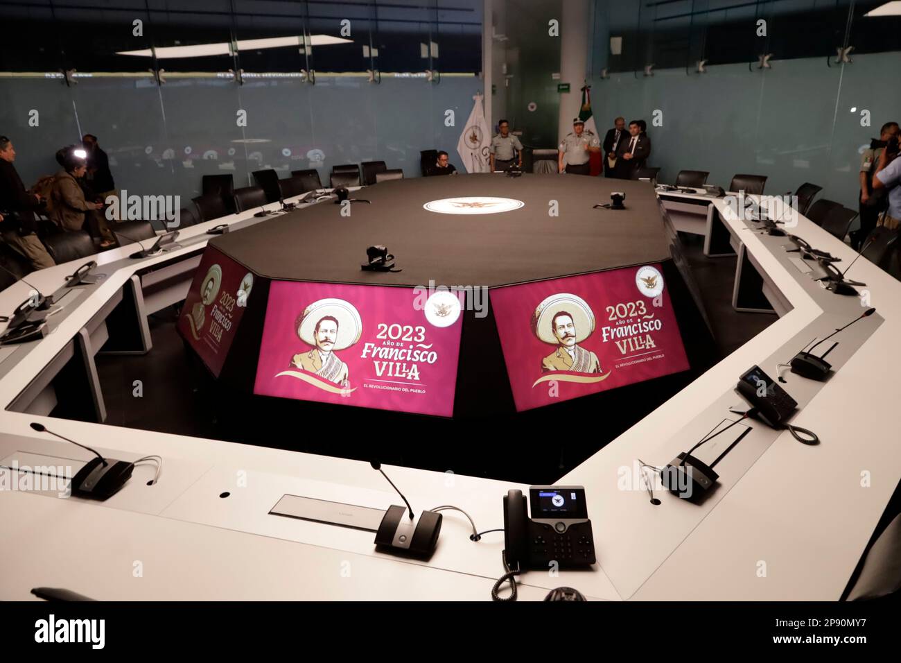 Non Exclusive: March 9, 2023, Mexico City, Mexico: Crisis Room of the ...